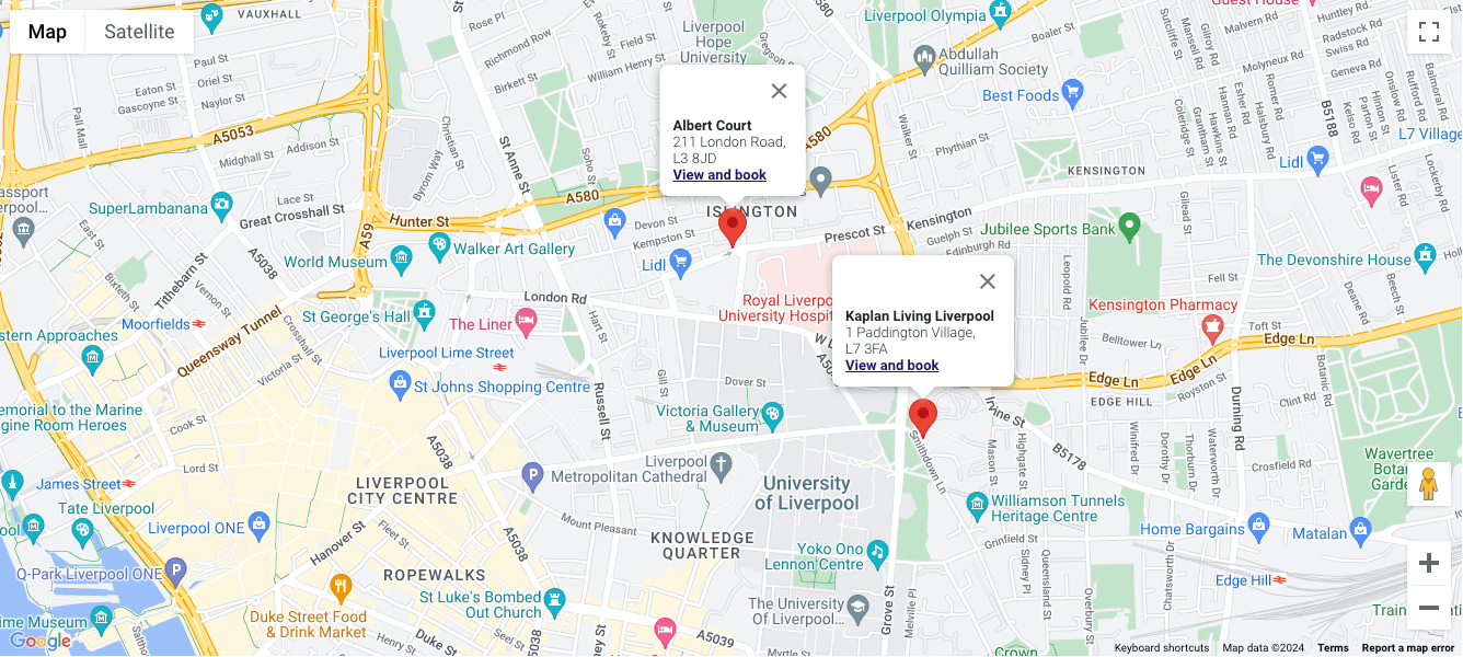 Living in Liverpool | Kaplan Living